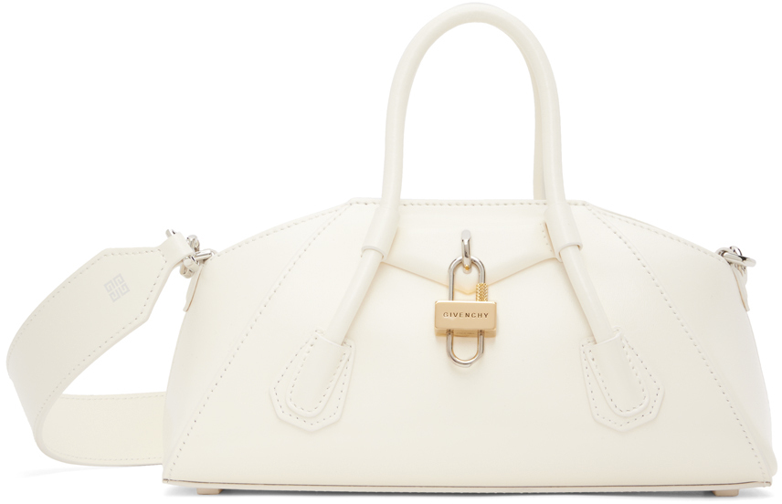 Givenchy White Mini Antigona Bag Givenchy