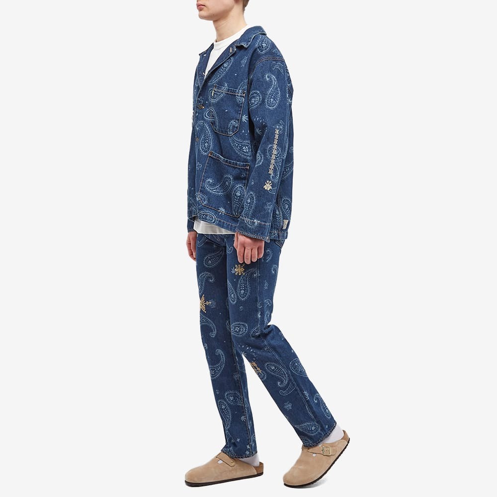Levi's Men's LVC X Adish 2 Hemp Chore Jacket in Indigo Levis