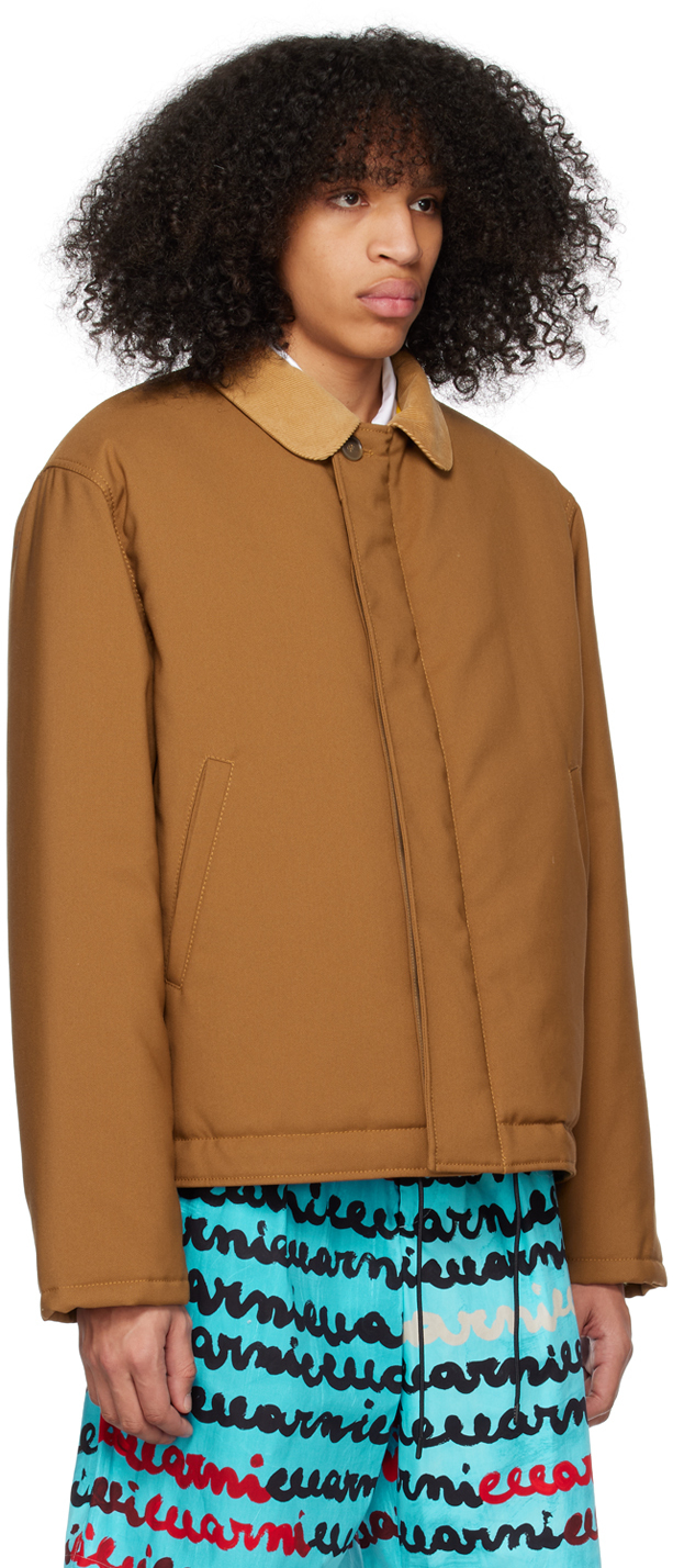 Marni Tan Padded Jacket Marni
