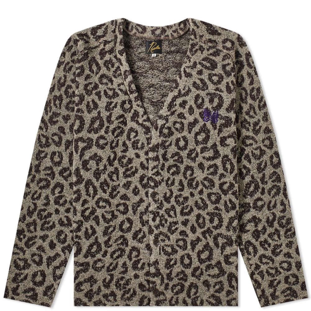 Needles Leopard Print Cardigan Needles