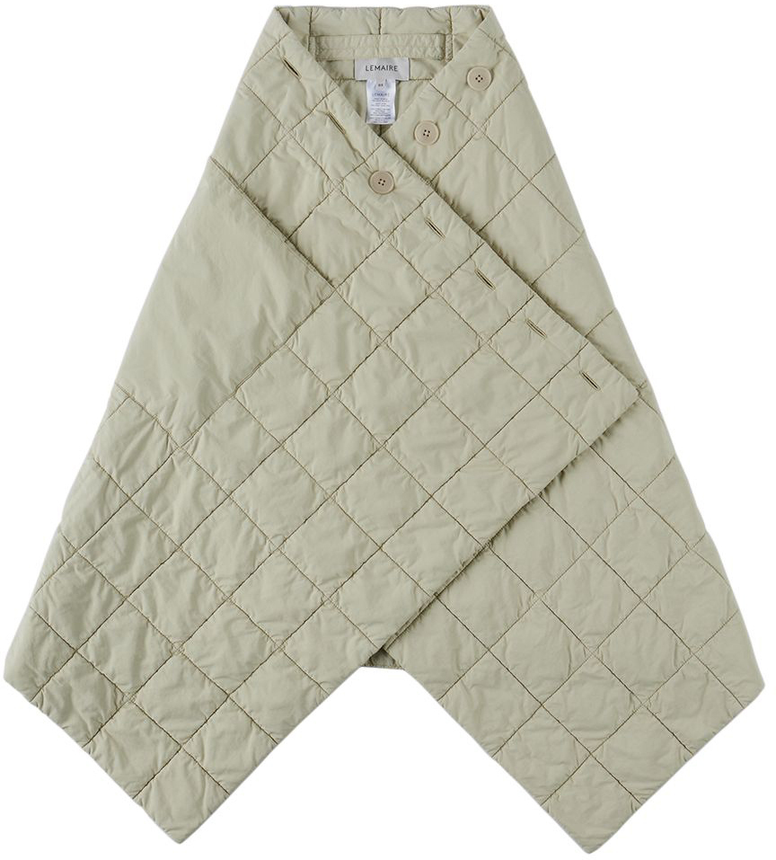 Lemaire Off-White Wadded Throw Lemaire