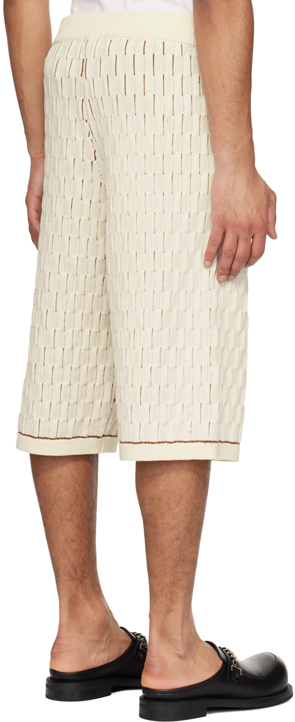 Wales Bonner Off-White Rumba Reversible Shorts Wales Bonner
