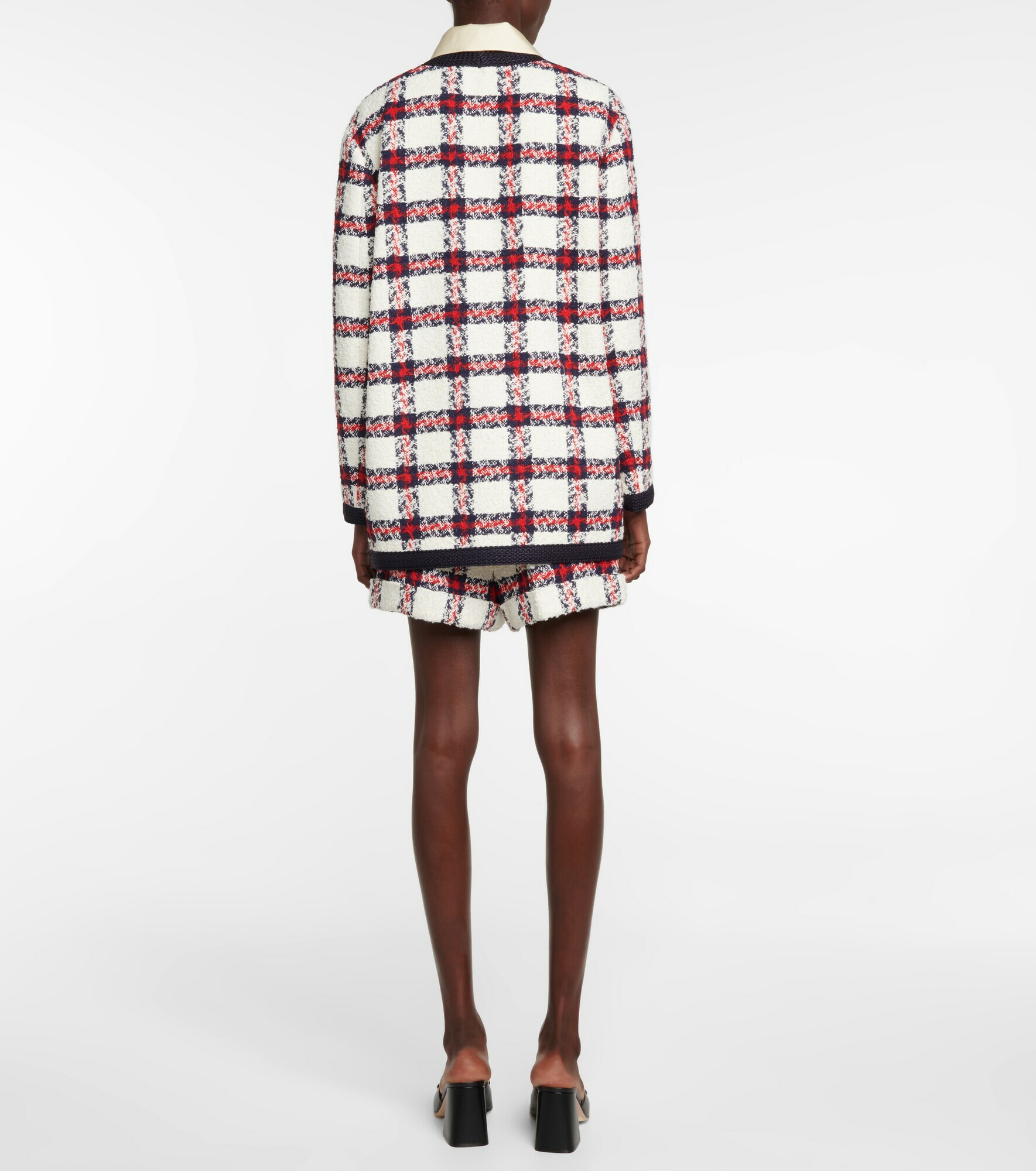 Gucci - Checked tweed jacket Gucci