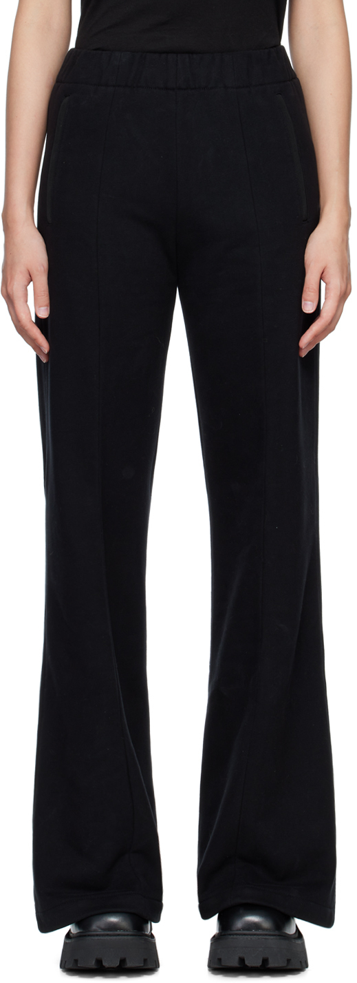AMIRI Black Wide-Leg Lounge Pants Amiri