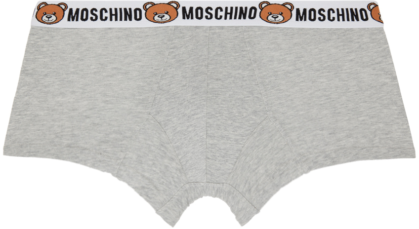 Moschino Two-Pack Gray Boxers Moschino