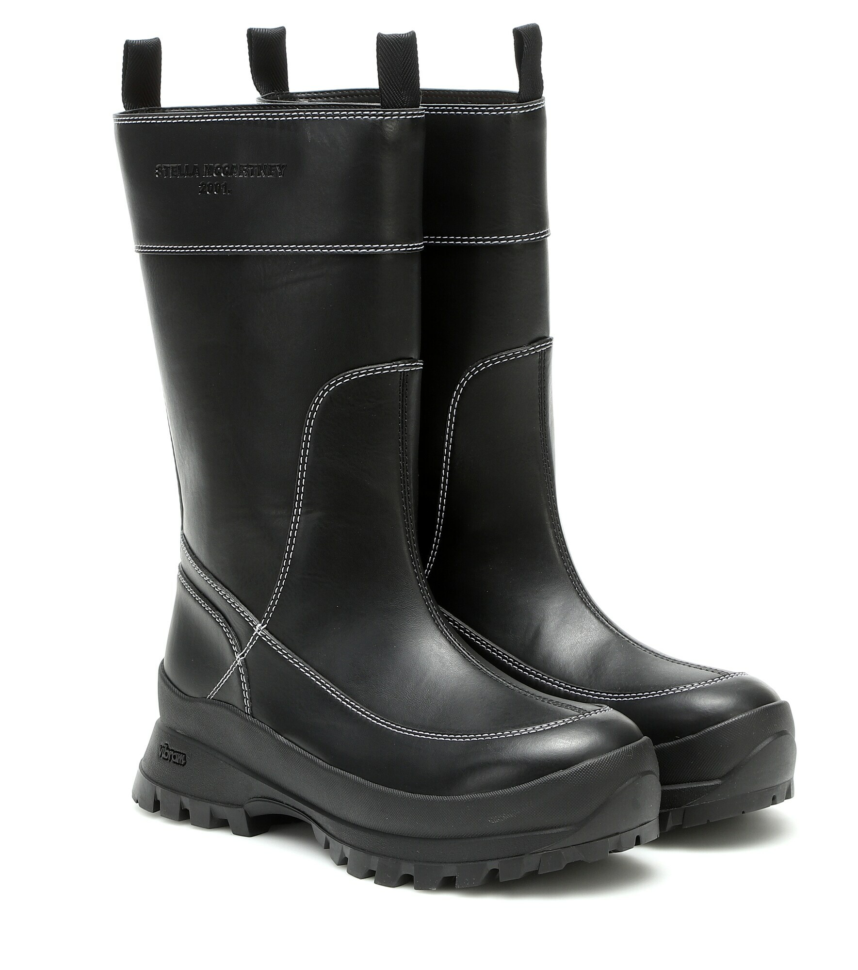 Stella McCartney - Trace Utility faux leather boots Stella McCartney