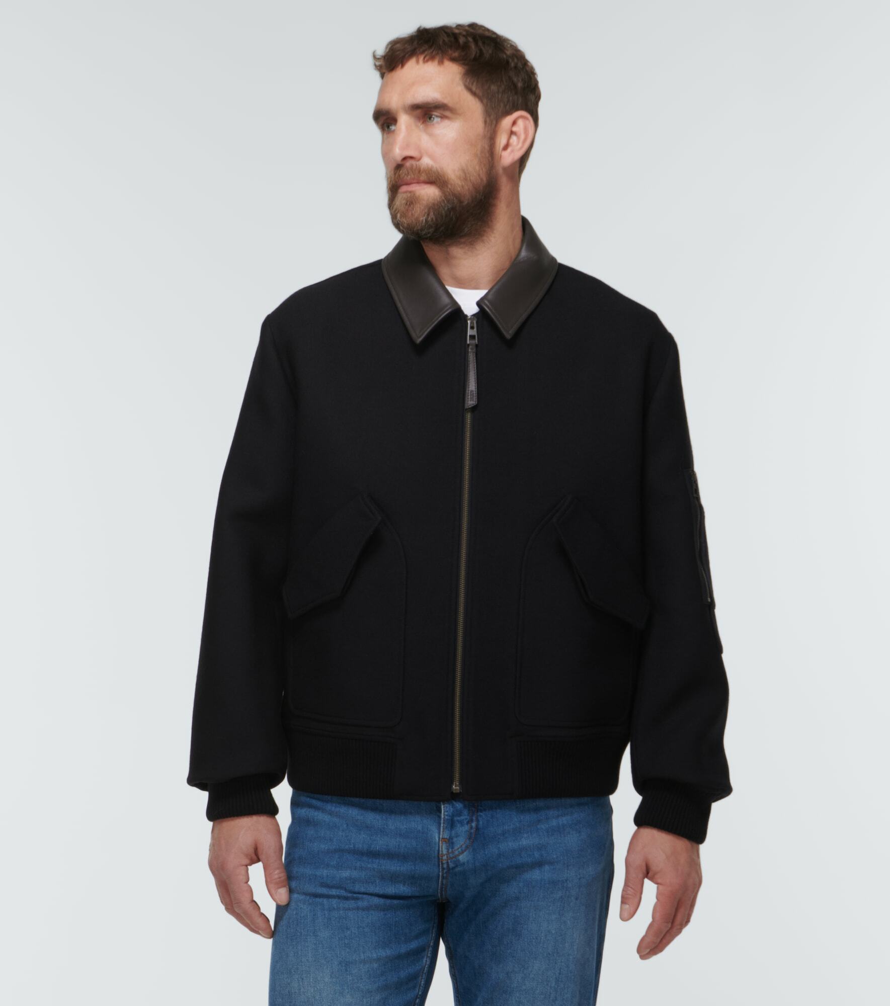 Loewe - Wool bomber jacket Loewe