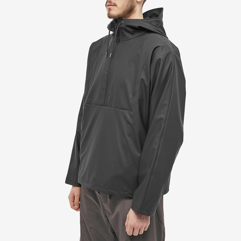 Rains Men's Anorak Jacket in Black Rains