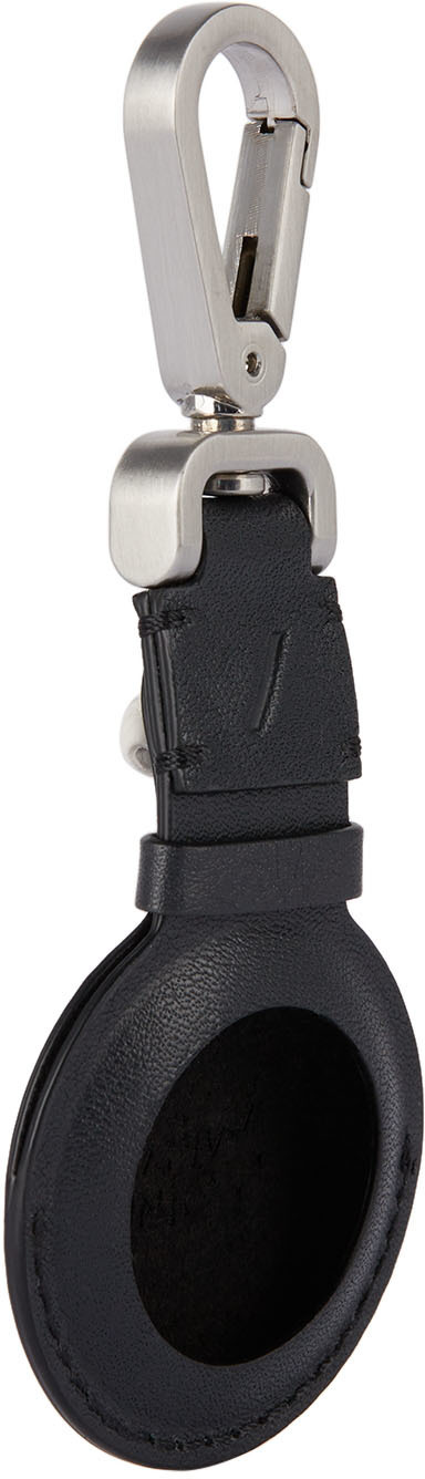 Native Union Black Classic Air Tag Holder Keychain Case Native Union