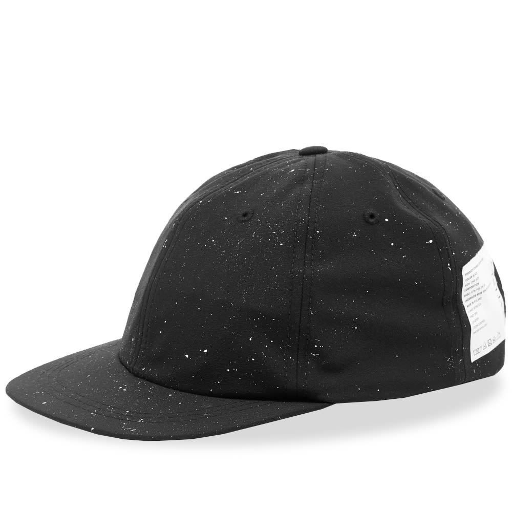 Satisfy Dynamic Running Cap Black Splattered Satisfy