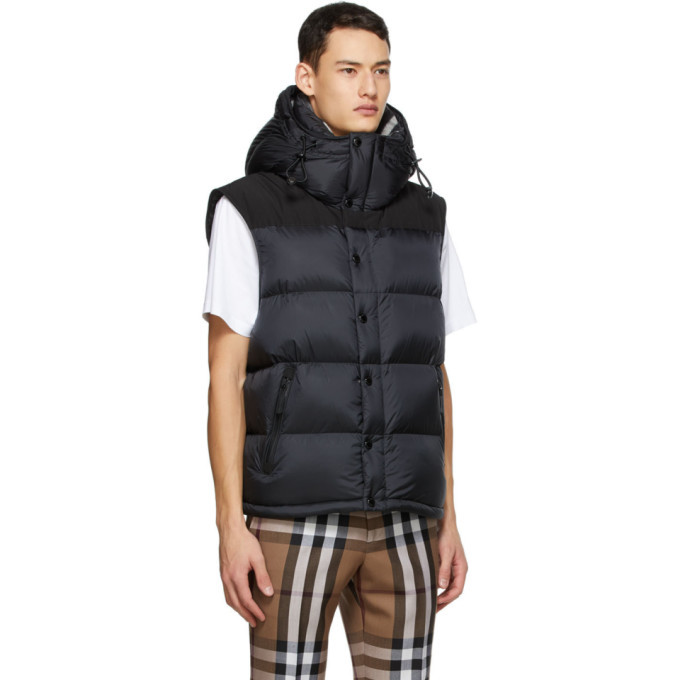 Burberry Black Down Lockwell Jacket Burberry