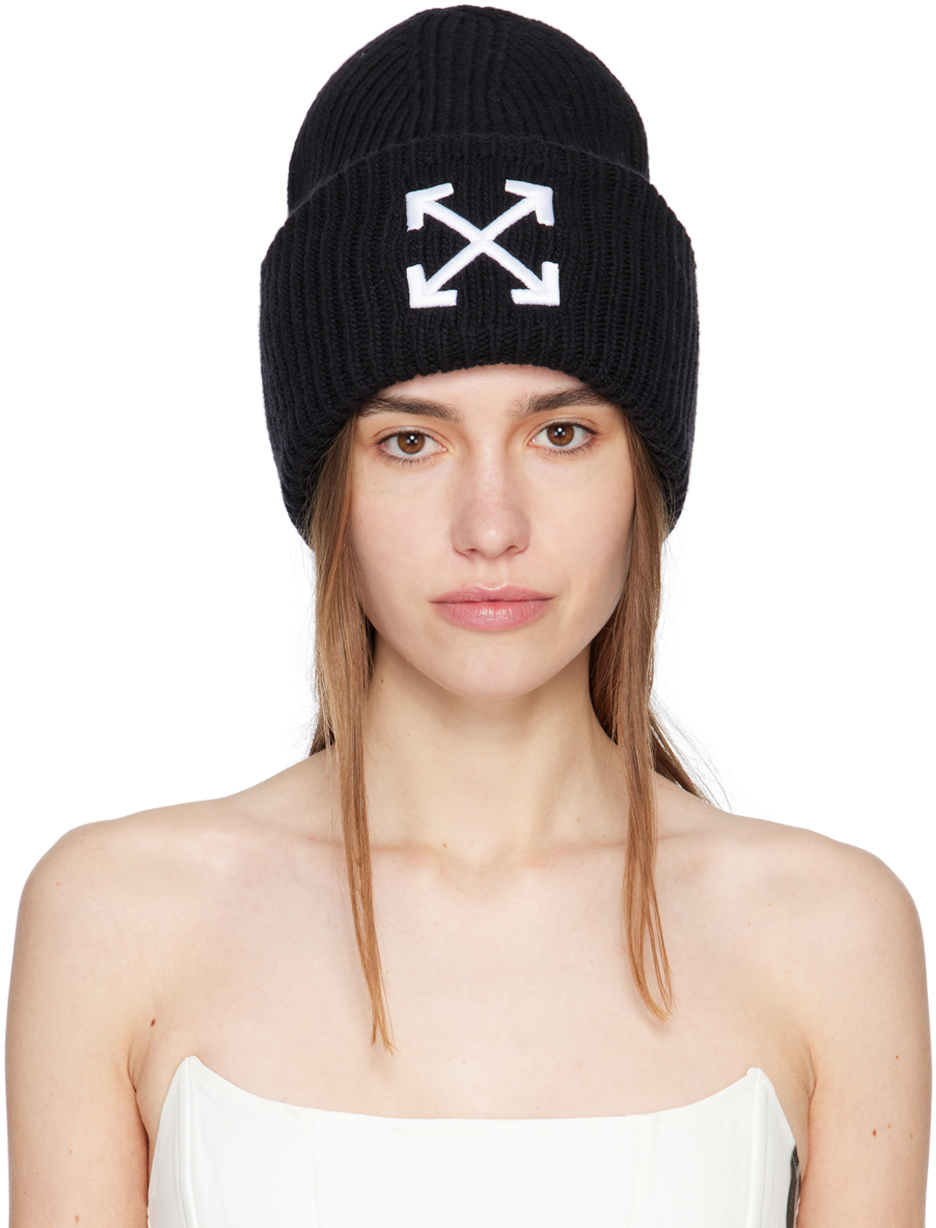 Off-White Black Arrow Beanie Off-White