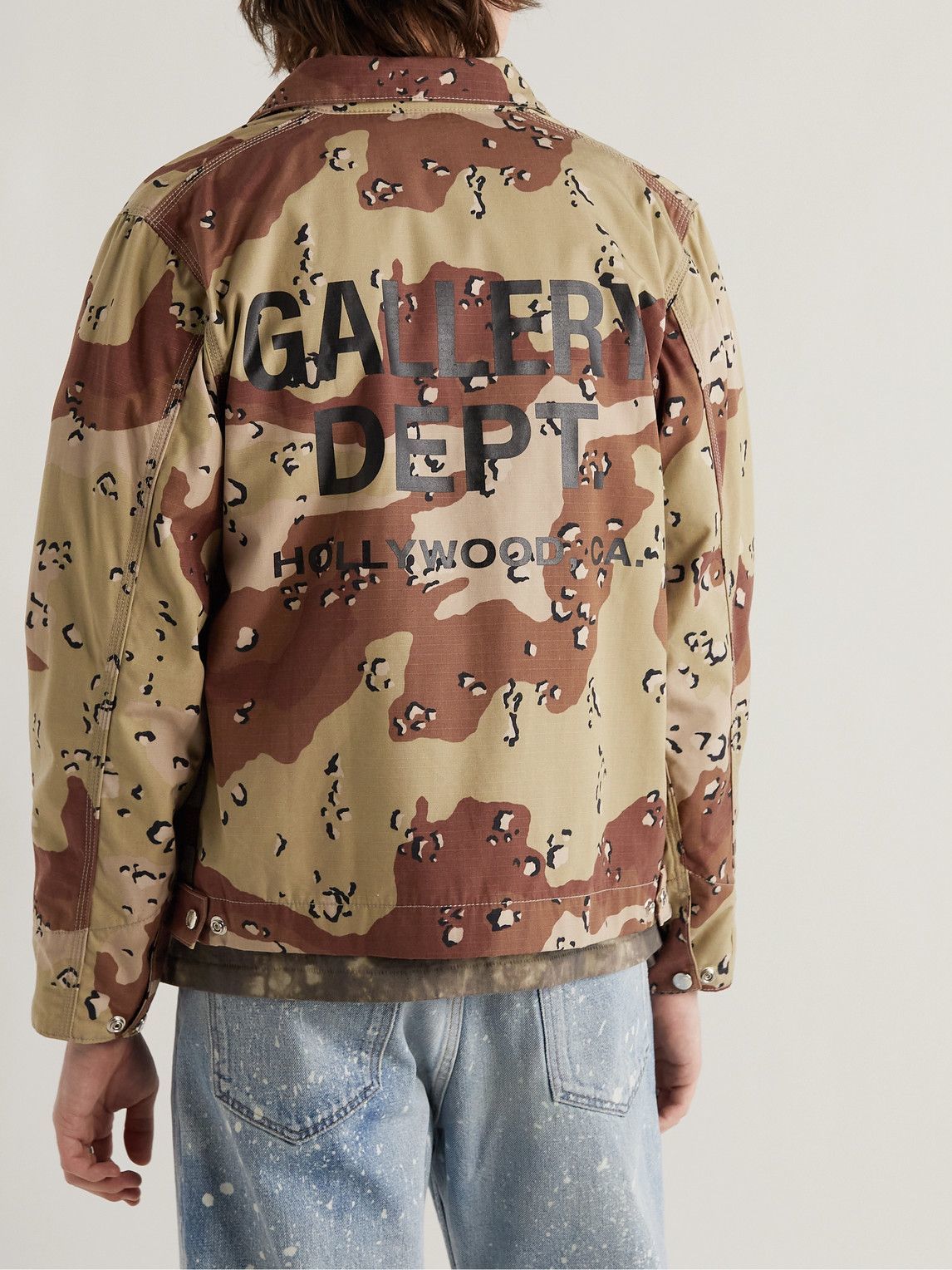 Gallery Dept. - Montecito Camouflage-Print Cotton-Ripstop Jacket ...