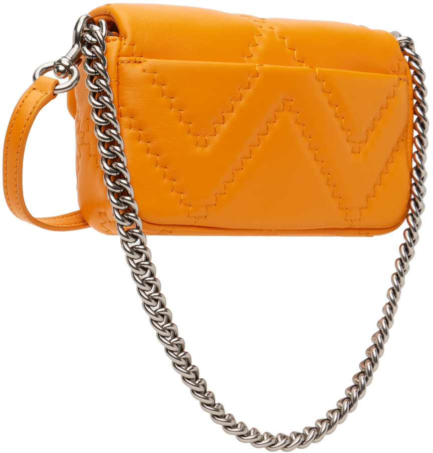 Marc Jacobs Orange Mini 'The J Marc' Bag Marc Jacobs
