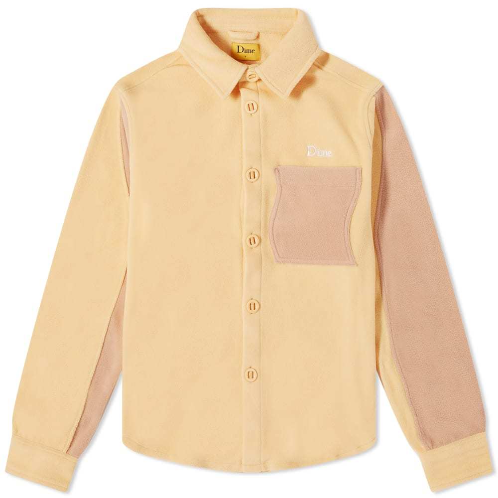 Dime Polar Fleece Button Up Shirt Dime