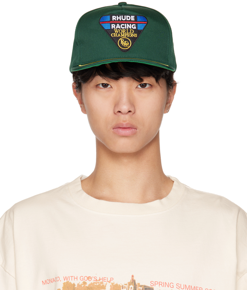 Rhude Green Racing Champs Cap Rhude