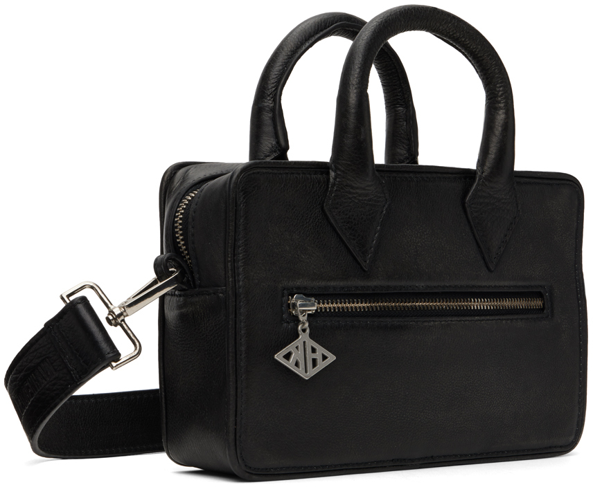 Han Kjobenhavn Black Zip Messenger Bag Han Kjobenhavn
