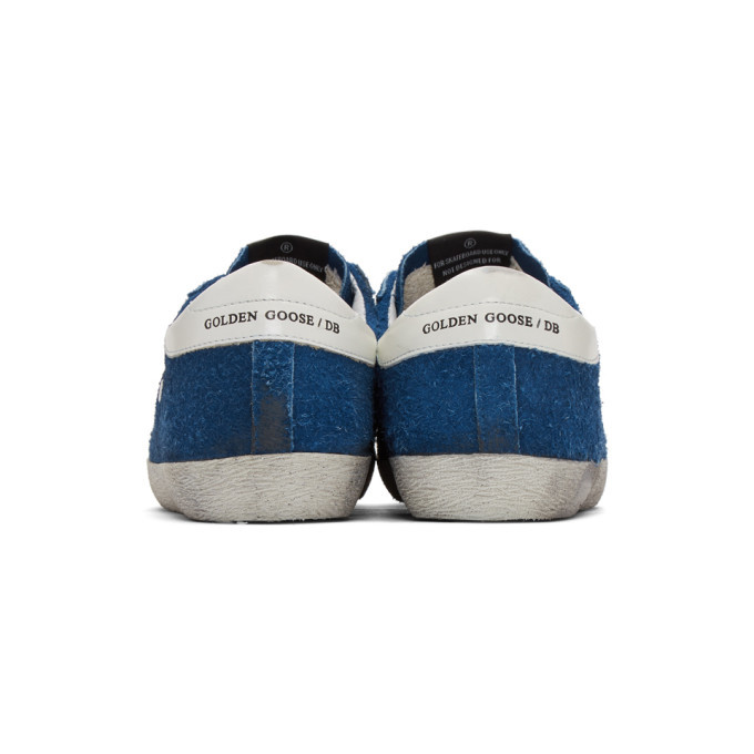 Golden Goose Blue Superstar Sneakers Golden Goose Deluxe Brand