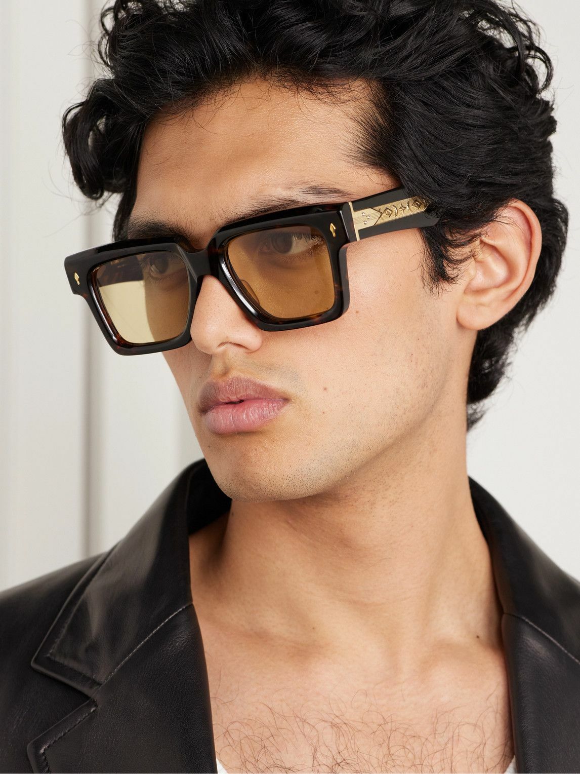 Jacques Marie Mage - Umit Benan Square-Frame Tortoiseshell Acetate ...