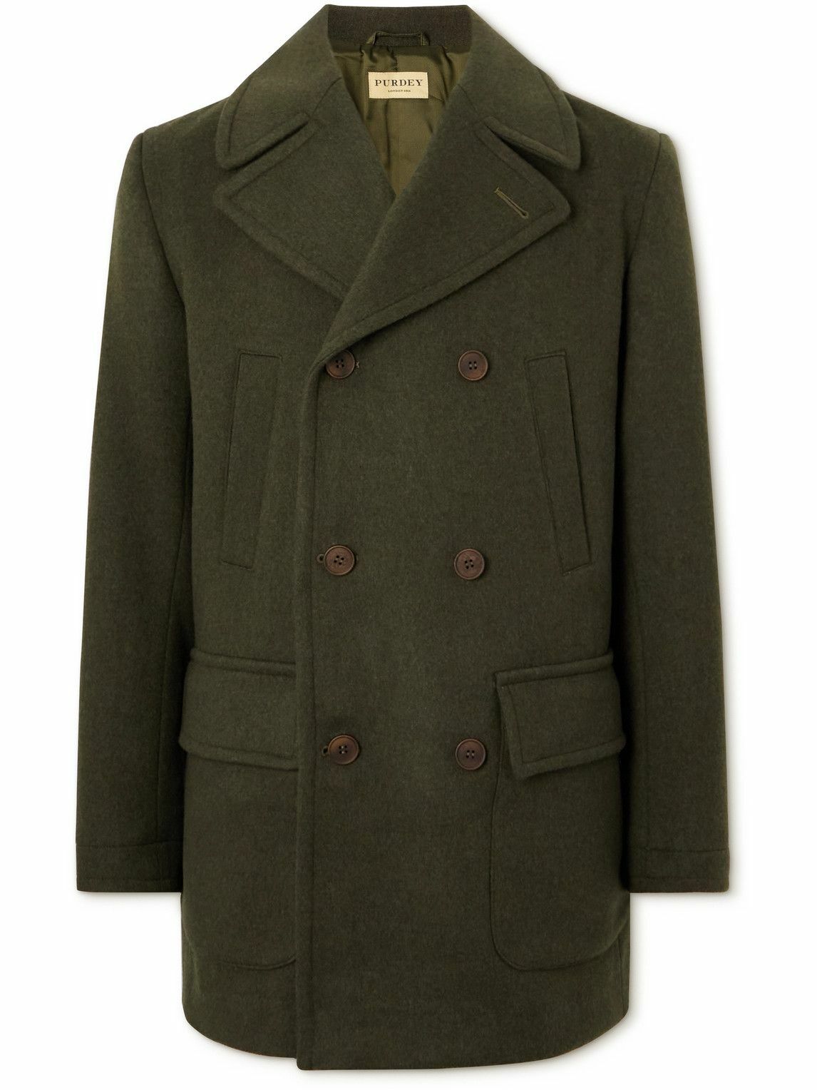 Purdey - Loden Wool Coat - Green Purdey
