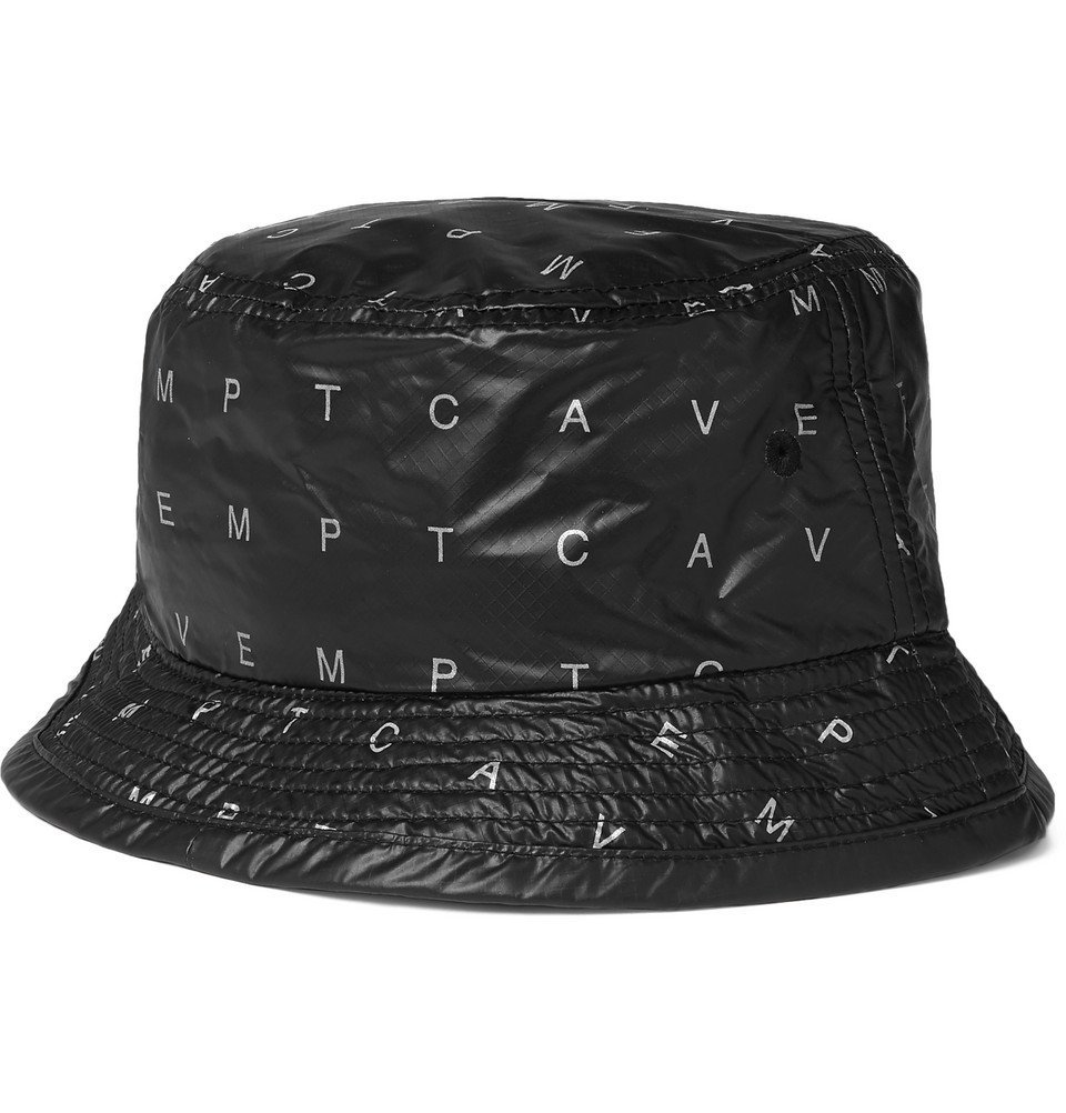 Cav Empt - Array Logo-Print Ripstop-Shell Bucket Hat - Black Cav Empt