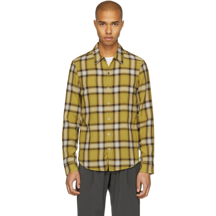 Attachment Yellow Check Shirt Attachment