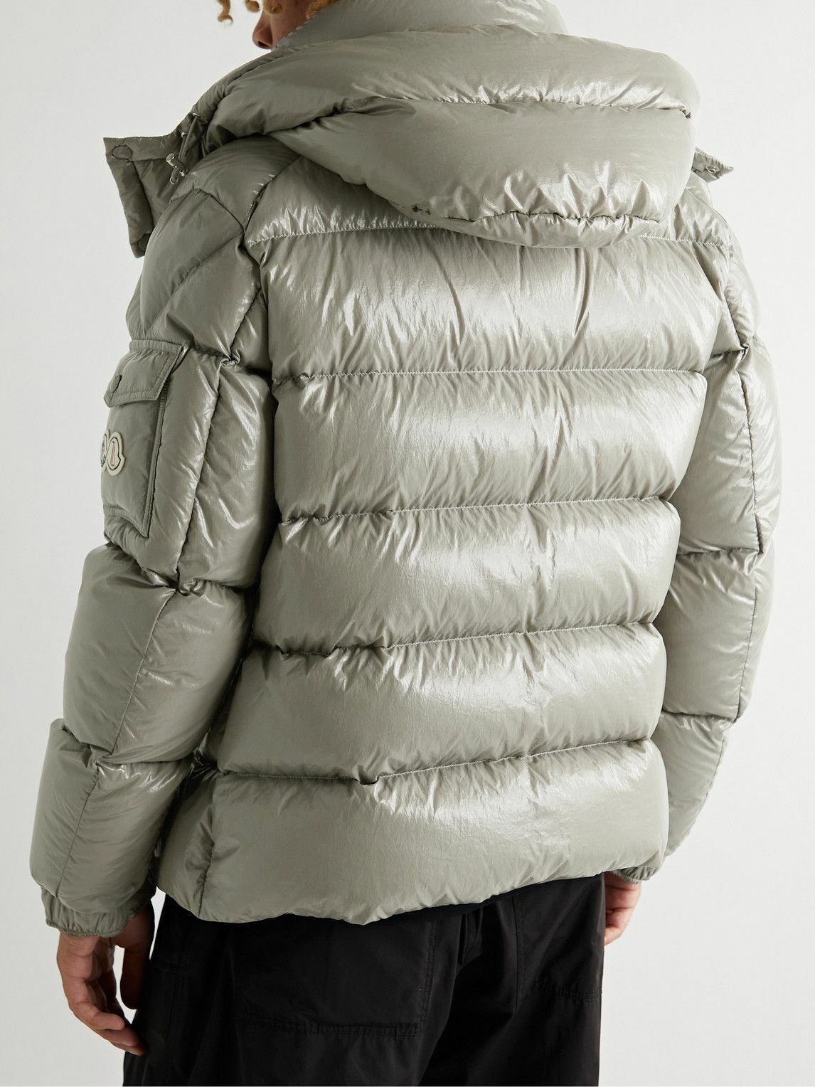 Moncler - Maya 70 Logo-Appliquéd Quilted Shell Hooded Down Jacket ...