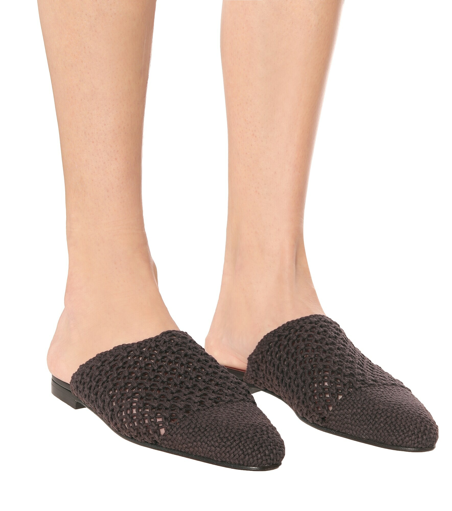 Loro Piana - Balgha crochet mules Loro Piana