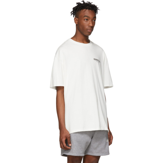 Essentials White Logo T-Shirt Essentials
