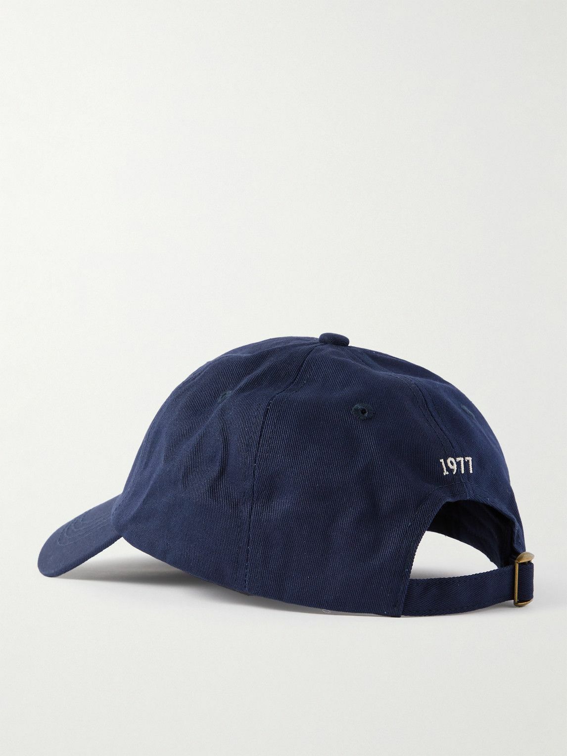 Drake's - Logo-Embroidered Cotton-Twill Baseball Cap Drake's