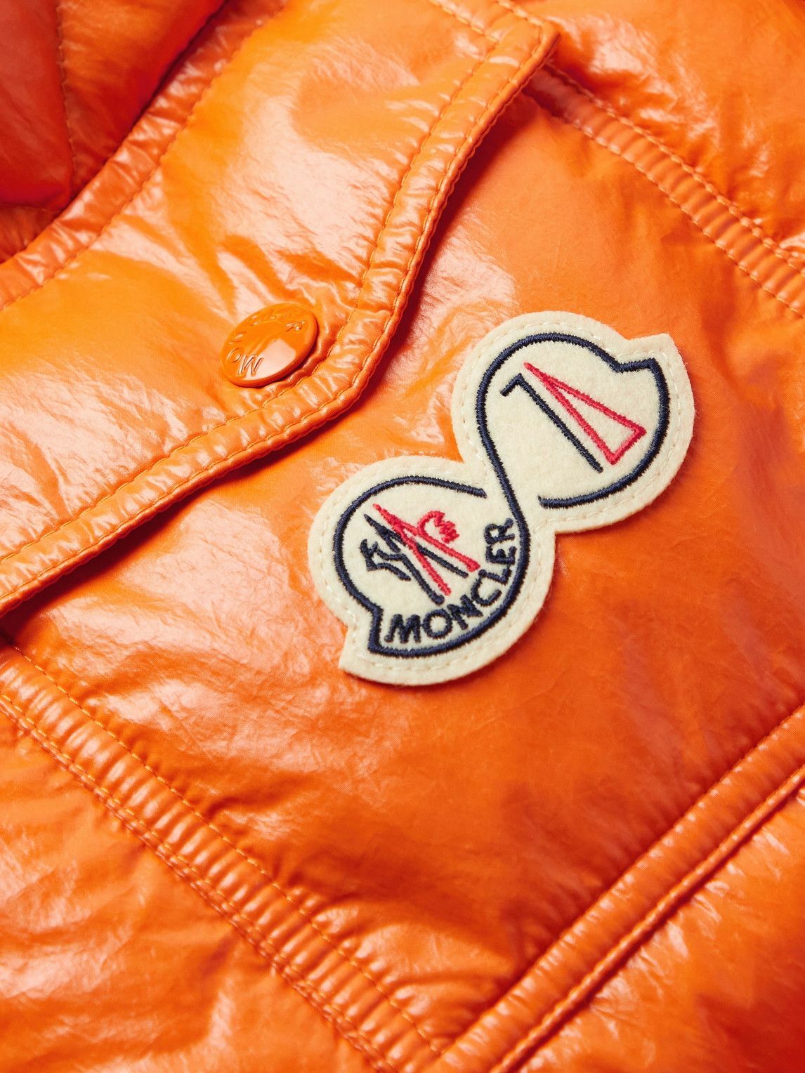 Moncler - Maya 70 Logo-Appliquéd Quilted Shell Hooded Down Jacket ...