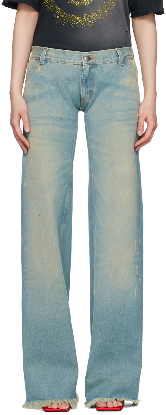 FAL-ASH Blue Washed Jeans