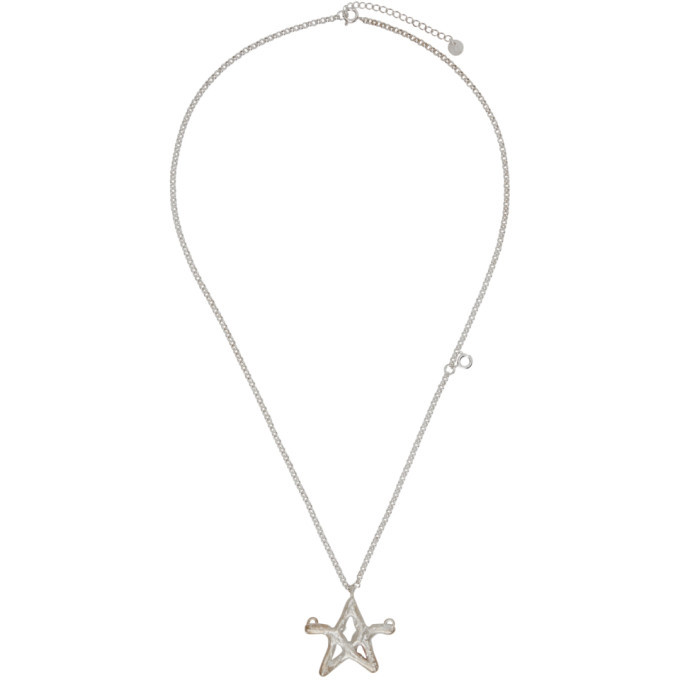 ADER error Silver Stad Necklace ADER error