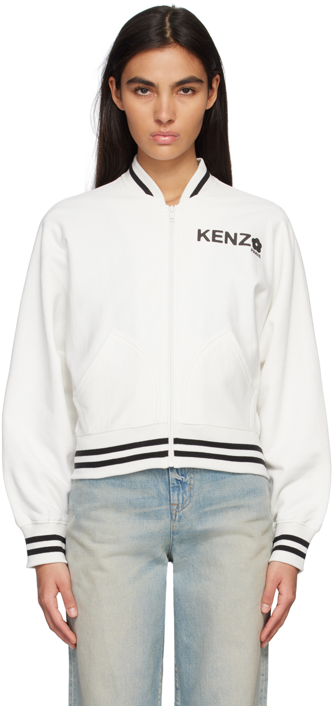 Kenzo Off-White Kenzo Paris Boke Flower 2.0 Bomber Jacket Kenzo