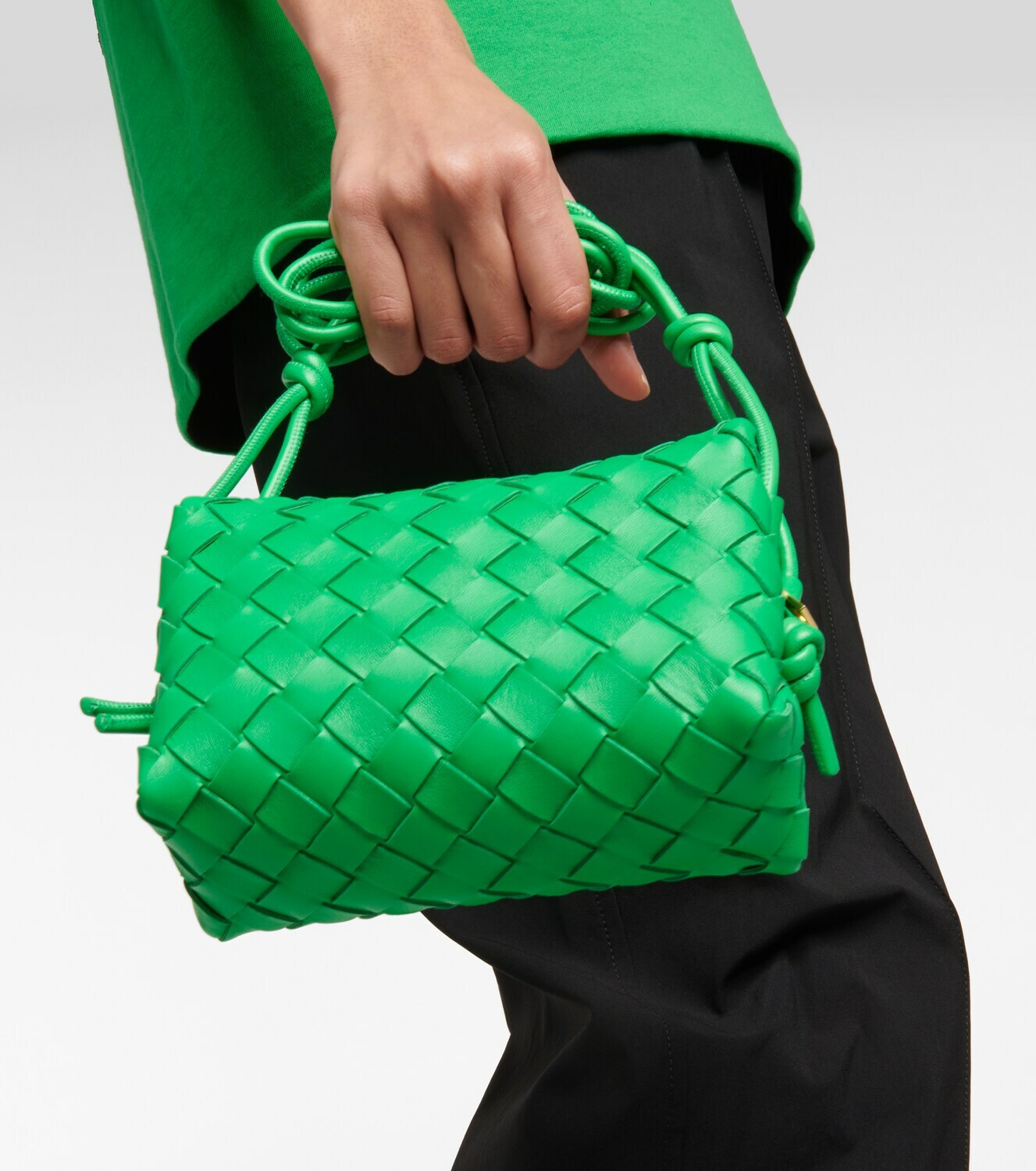 Bottega Veneta - Loop Mini leather shoulder bag Bottega Veneta