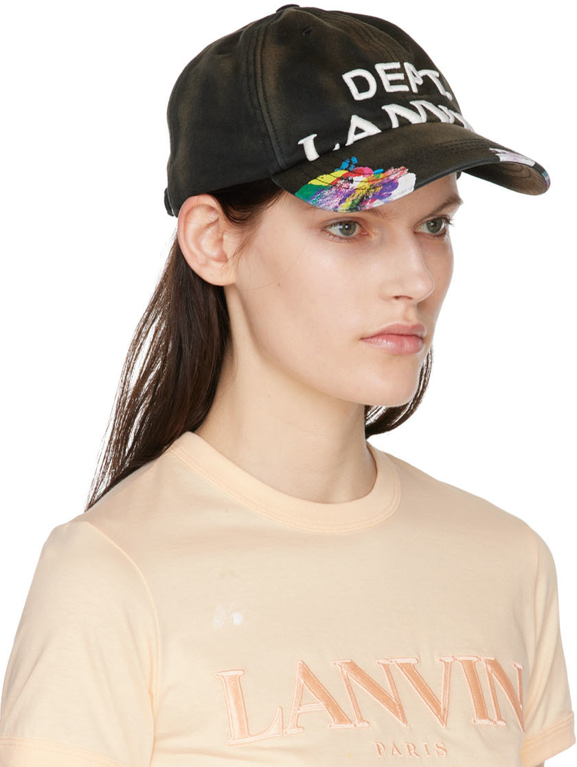 Lanvin Black Gallery Dept. Edition Cap Lanvin
