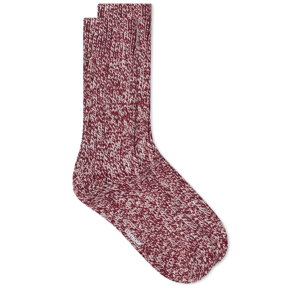 Barbour Men's Allen Sock in Bordeaux Barbour