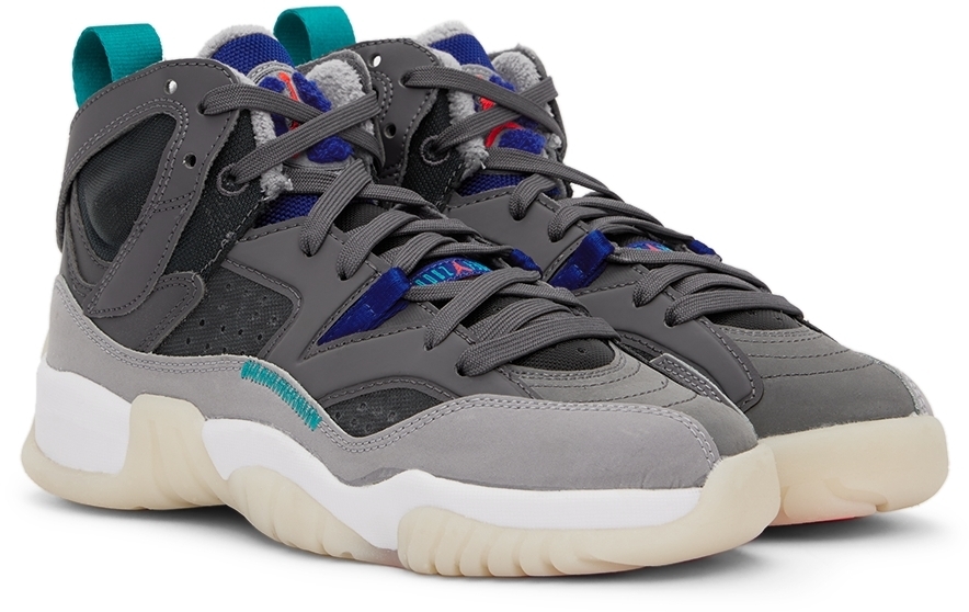 Nike Jordan Kids Gray Jumpman Two Trey Big Kids Sneakers Nike Jordan Brand
