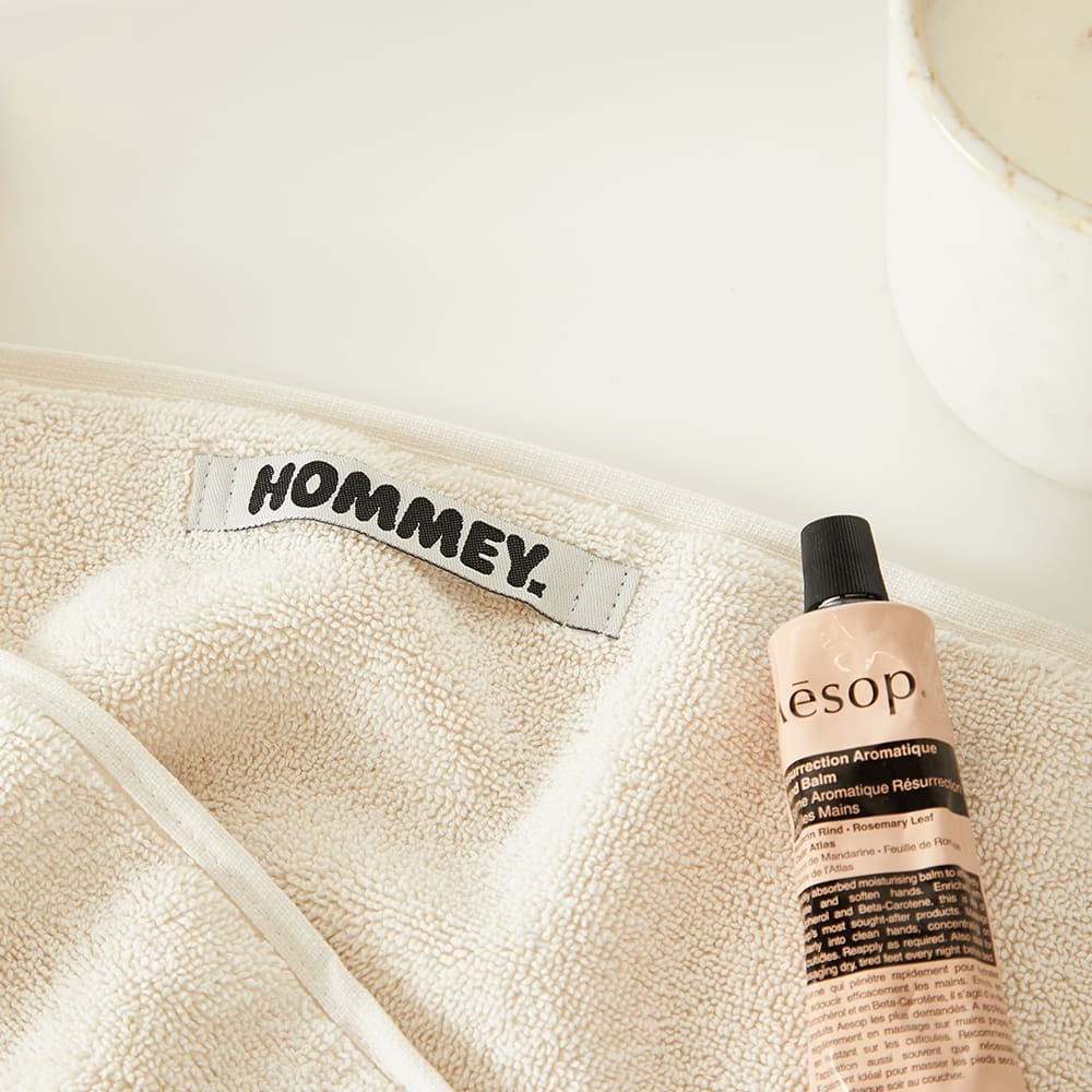 Hommey Hand Towel in Milkshake HOMMEY