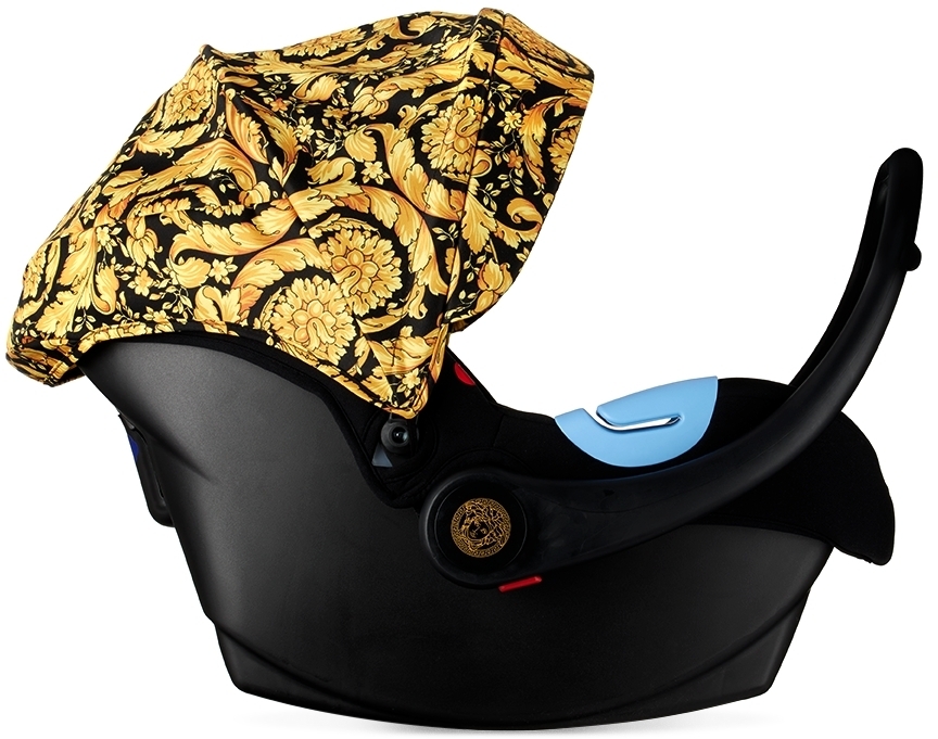 Versace Black & Gold Barocco Smartie 2.0 Car Seat Versace