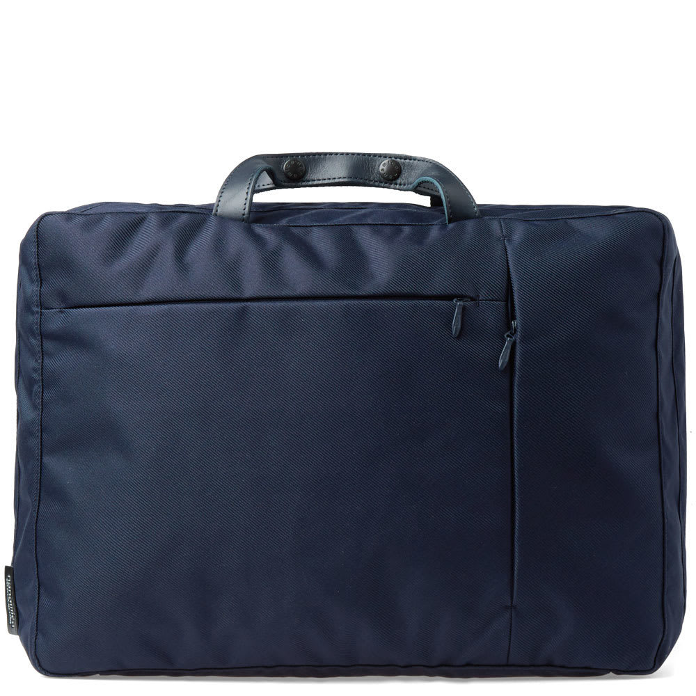 Nanamica Two Way Briefcase Blue Nanamica
