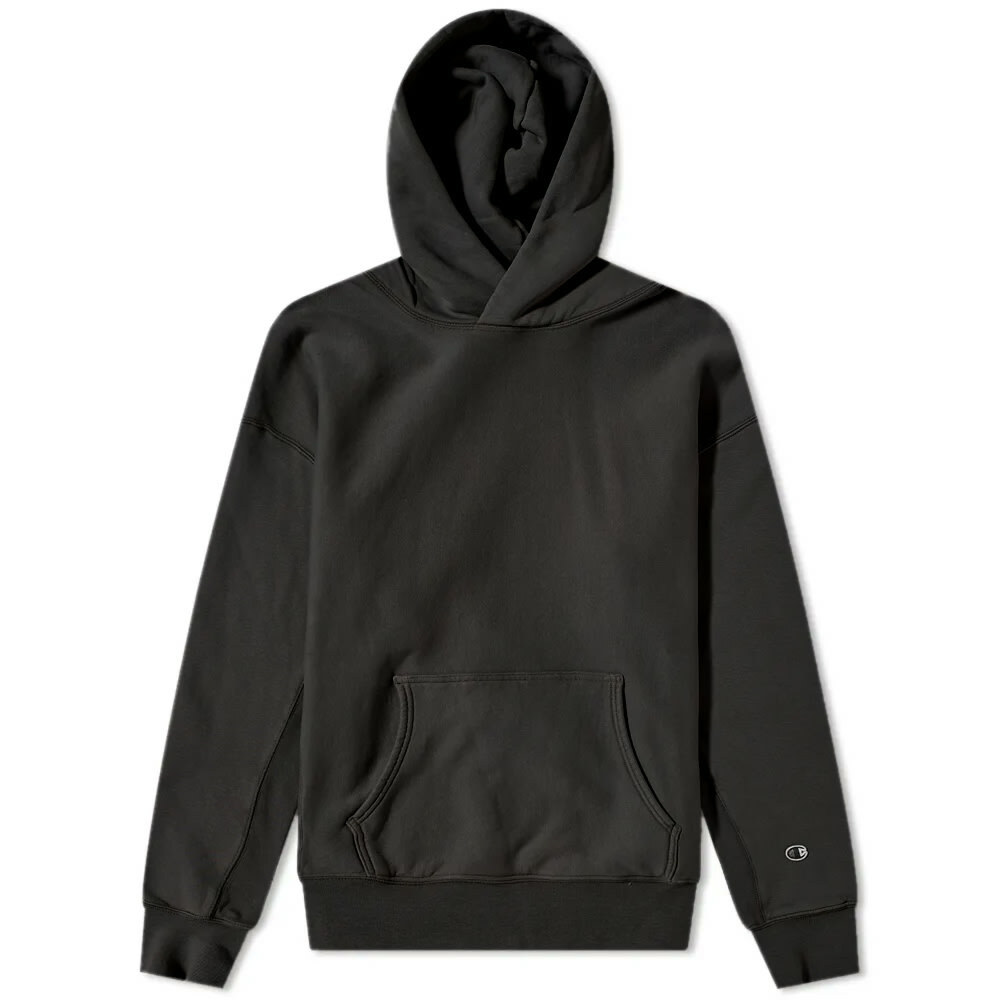 Champion Men's Premium Hoody in Black Champion