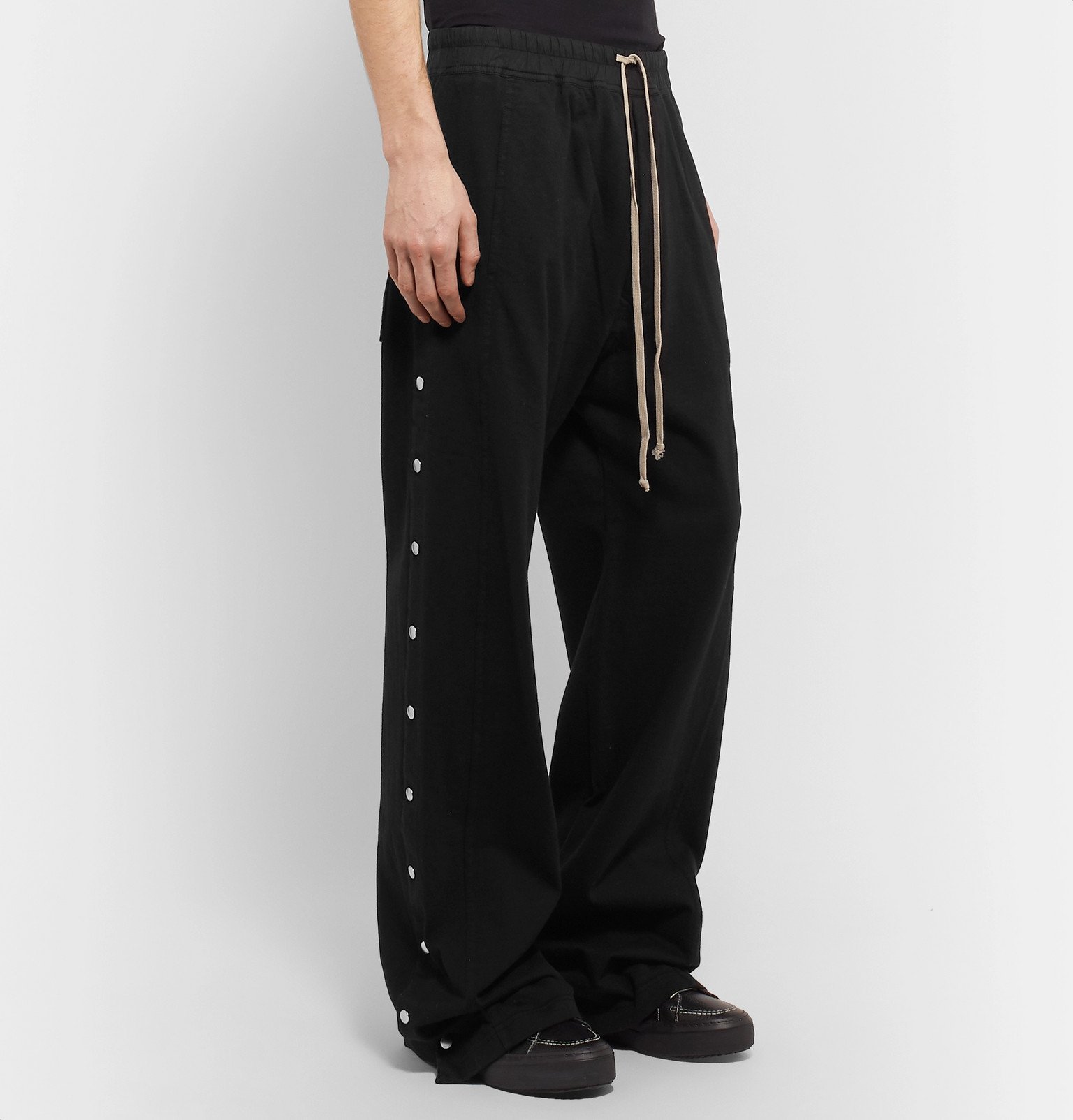 Rick Owens - Pusher Cotton Sweatpants - Black Rick Owens