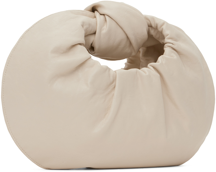 GIA STUDIOS Off-White Mini Croissant Bag GIA STUDIOS