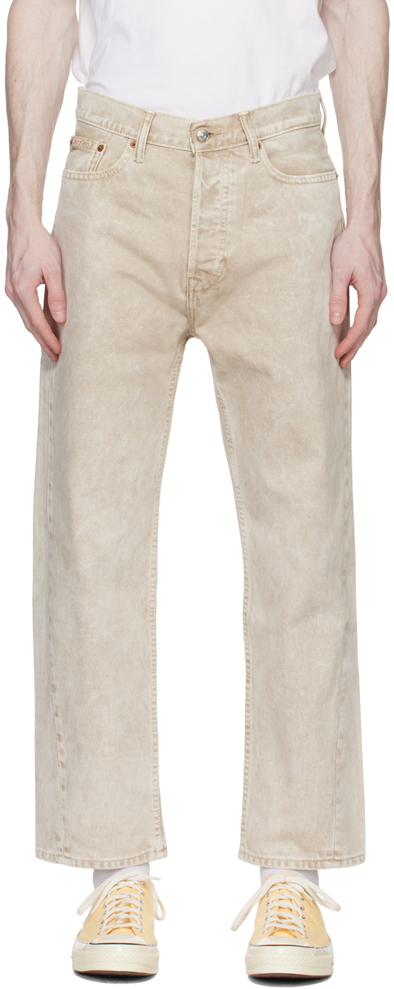 Calvin Klein Off-White Standards Twist Jeans Calvin Klein