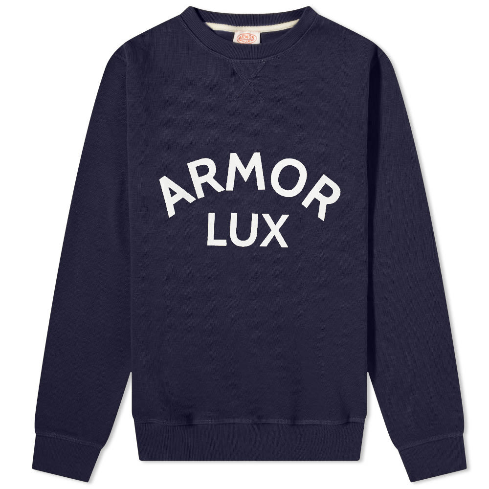Armor-Lux Text Logo Crew Sweat Armor Lux