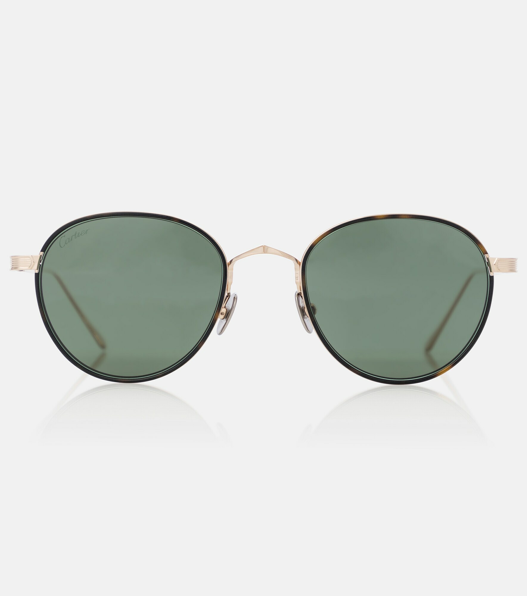 Cartier Eyewear Collection - Signature C de Cartier round sunglasses ...