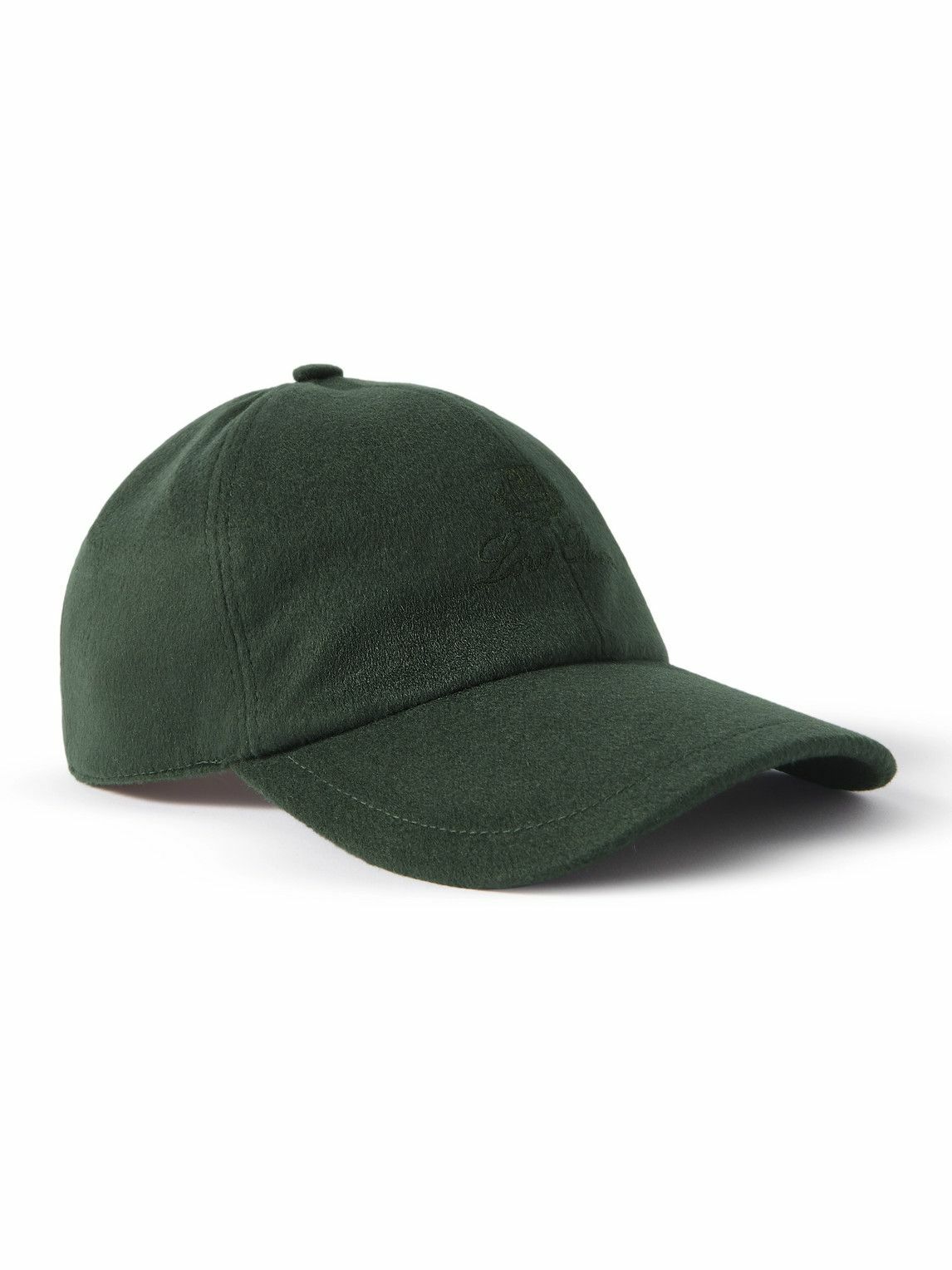 Loro Piana - Logo-Embroidered Storm System® Baby Cashmere Baseball Cap ...
