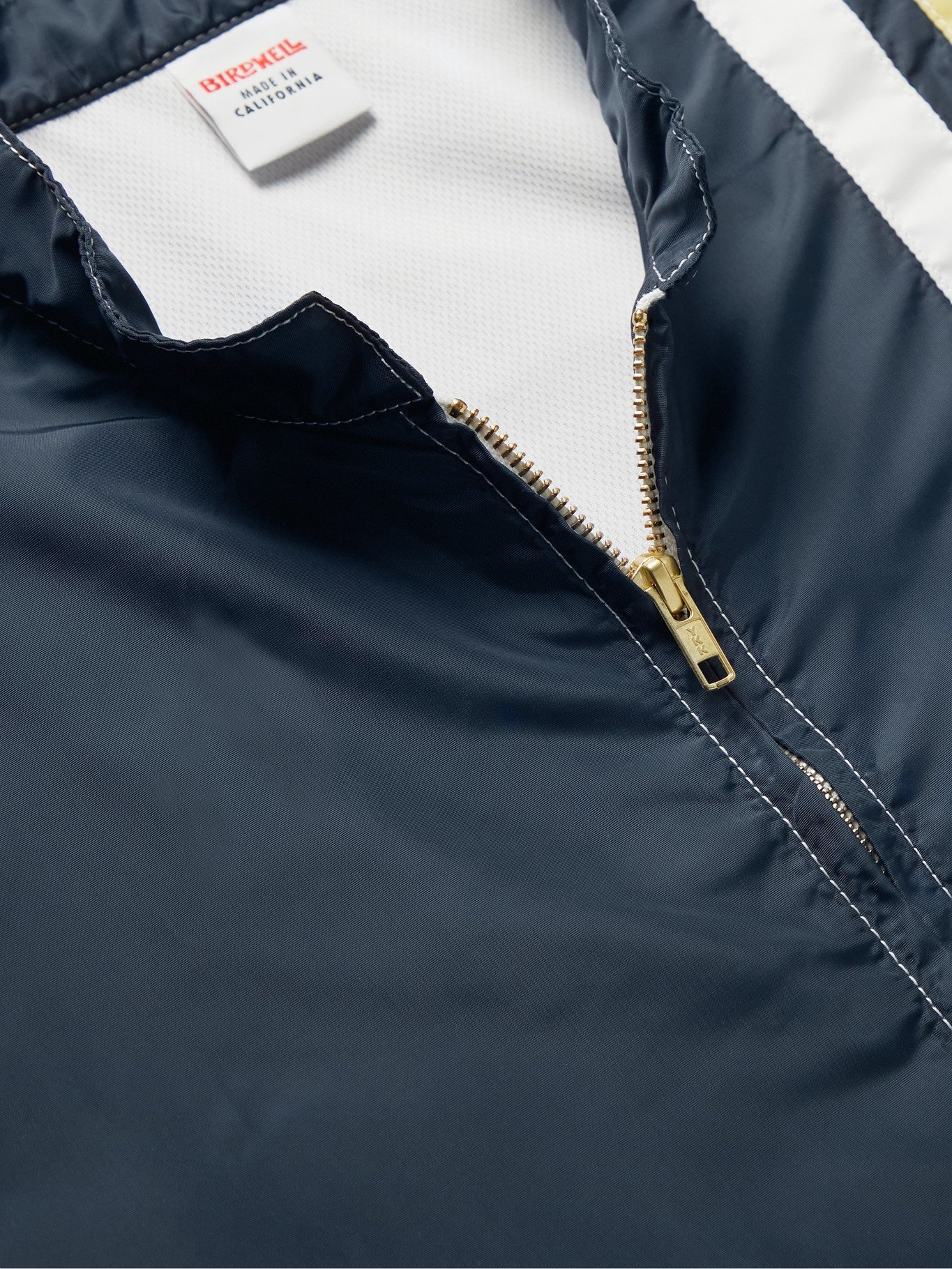 BIRDWELL - Le Mans Racing Striped SurfNyl Jacket - Blue Birdwell