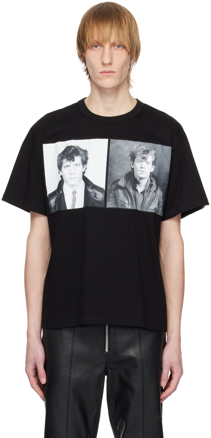 MISBHV Black Self Portrait T-Shirt MISBHV